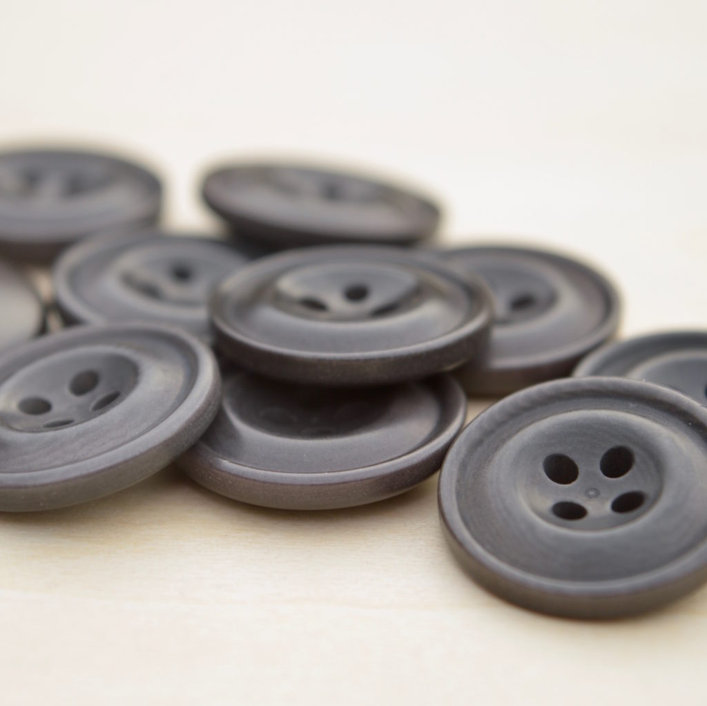 Corozo Buttons - grey - Maven Patterns - sewing patterns